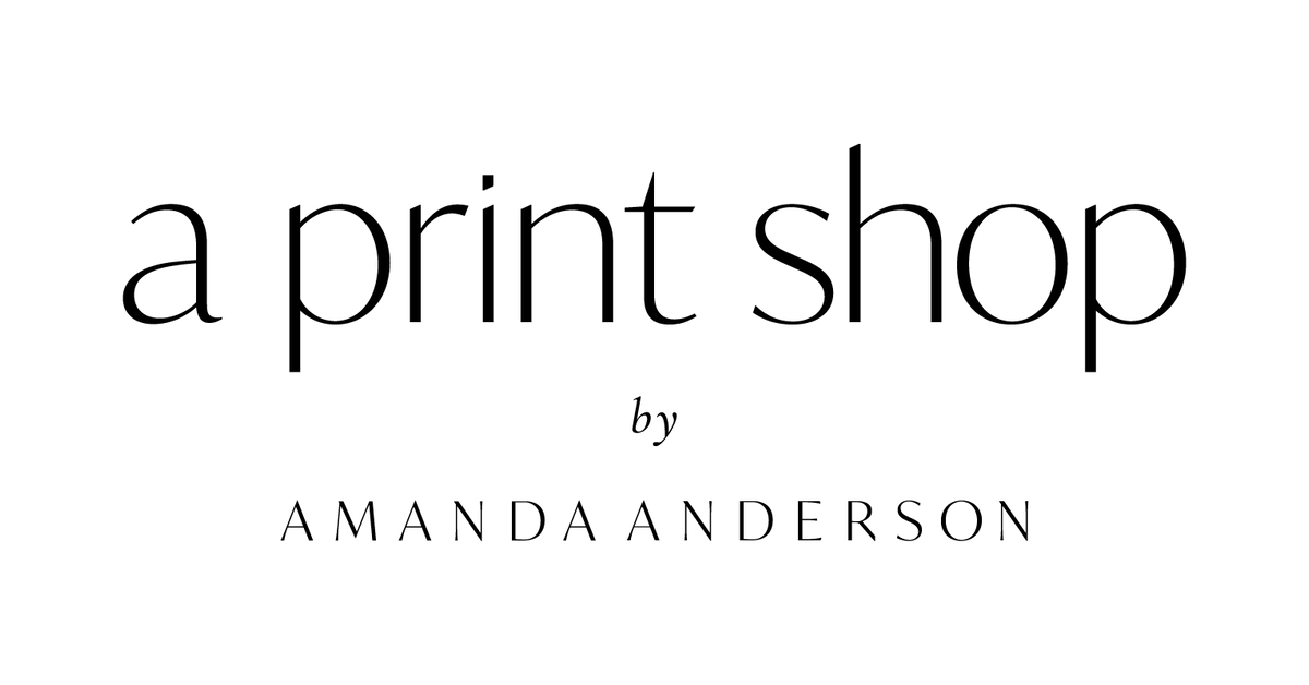 A Print Shop – A Print Shop by Amanda Anderson